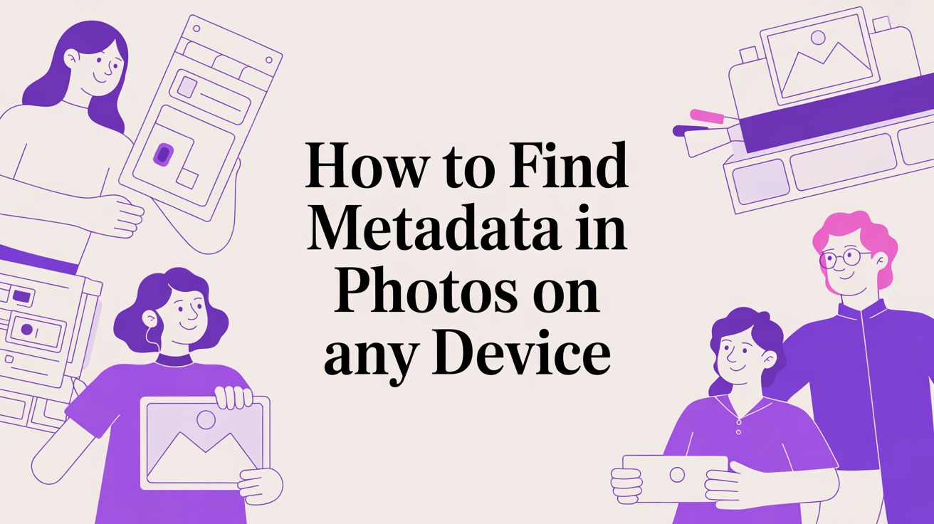 How to Find Metadata in Photos on Any Device | AI Image Detector