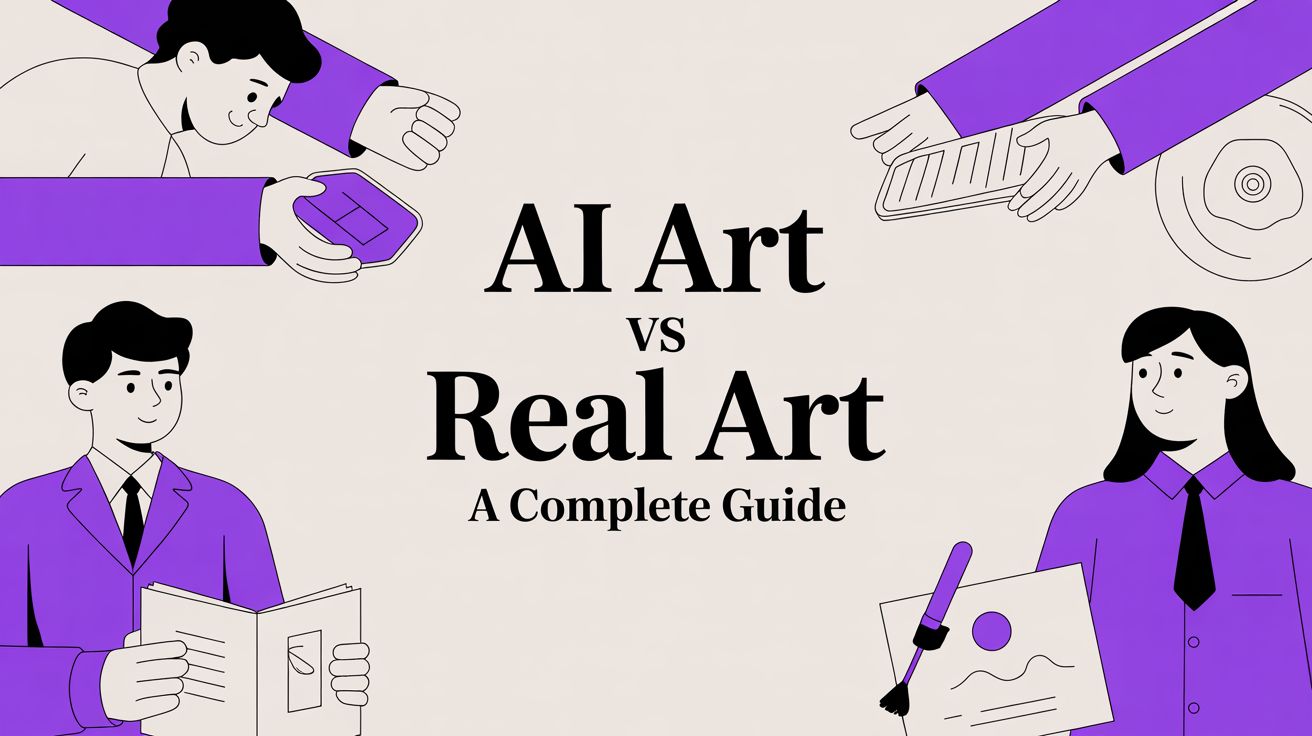 AI Art vs Real Art A Complete Guide | AI Image Detector