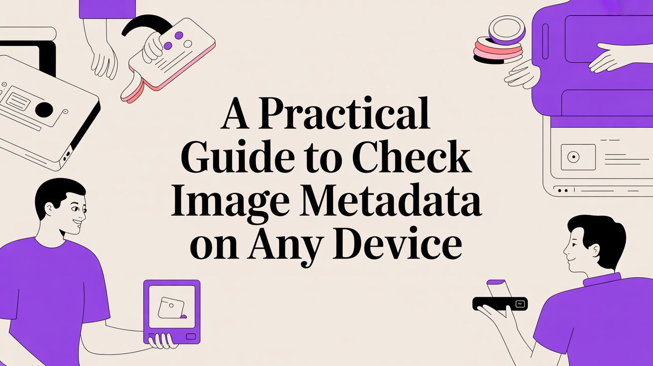 A Practical Guide to Check Image Metadata on Any Device | AI Image Detector
