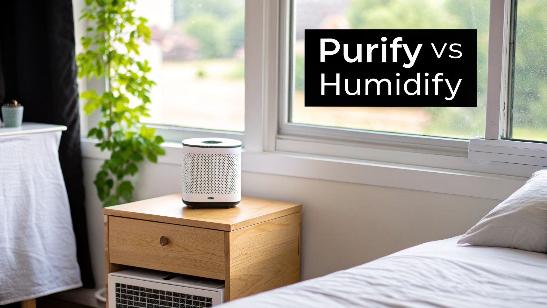 Air purifier vs humidifier: Which Is Best for Sleep and Allergies ...