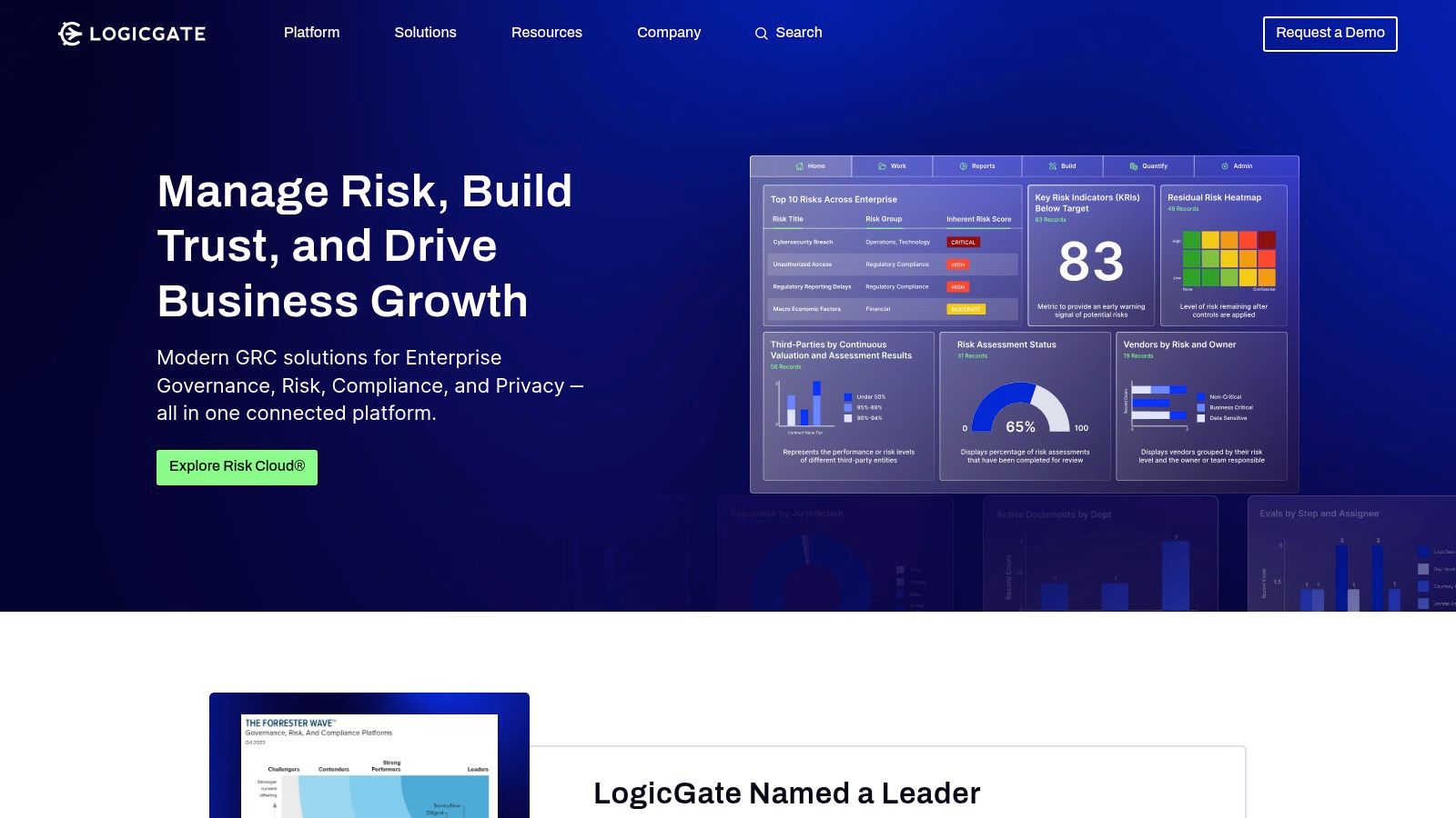 LogicGate Risk Cloud