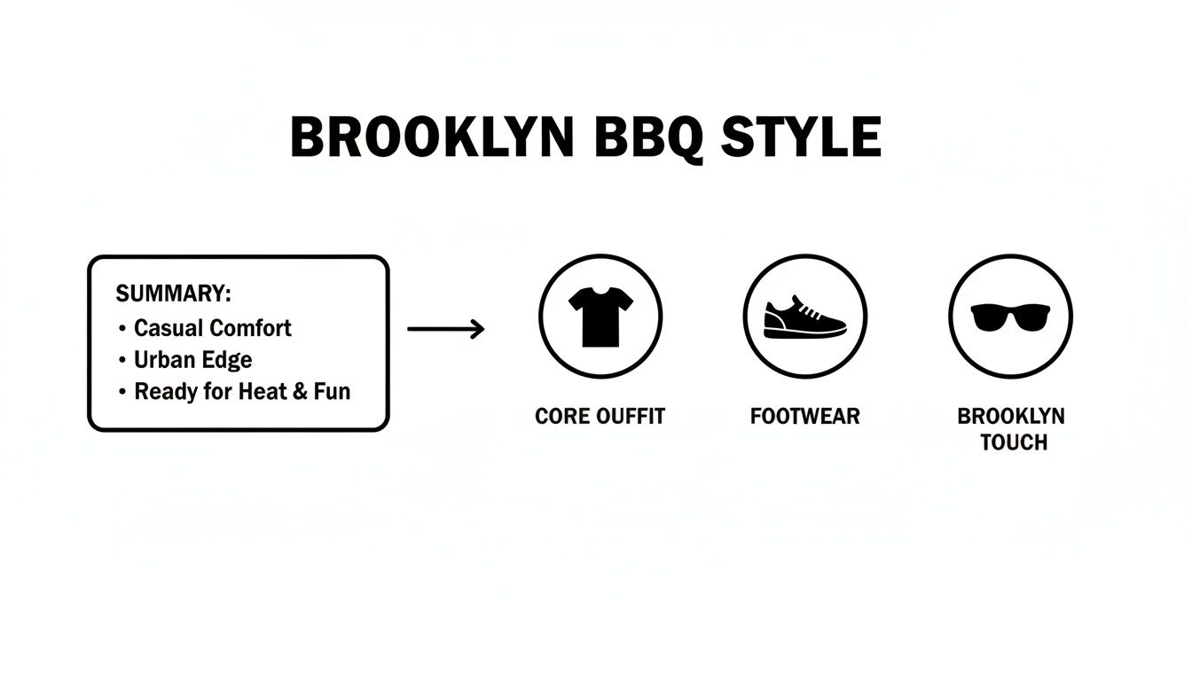 Discover what to wear at a barbecue: Brooklyn-inspired outfits for any ...