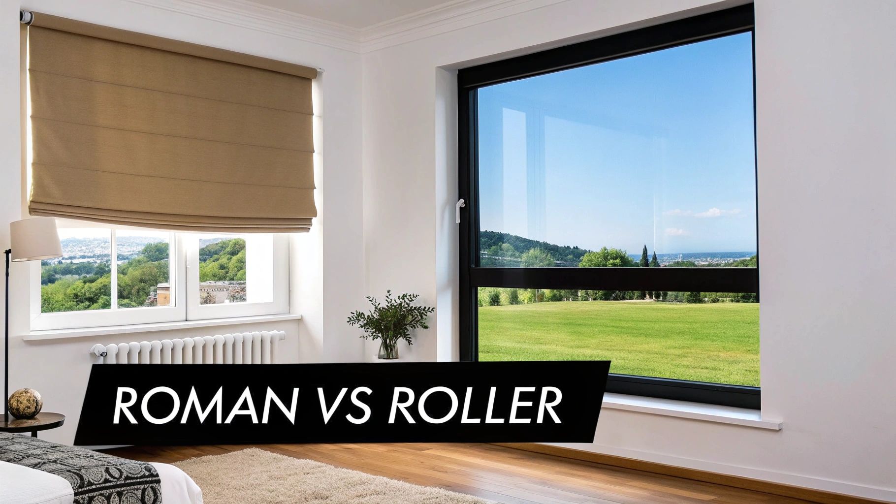 Roman Shades Vs Roller Shades A Definitive Comparison | Drapery Company